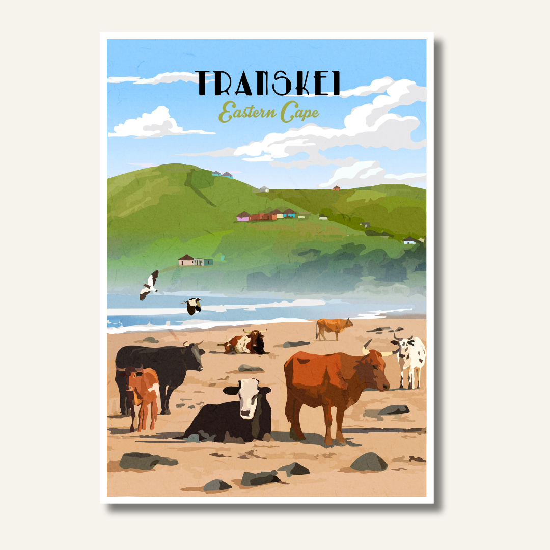 Transkei – Roam Travel Poster Co.