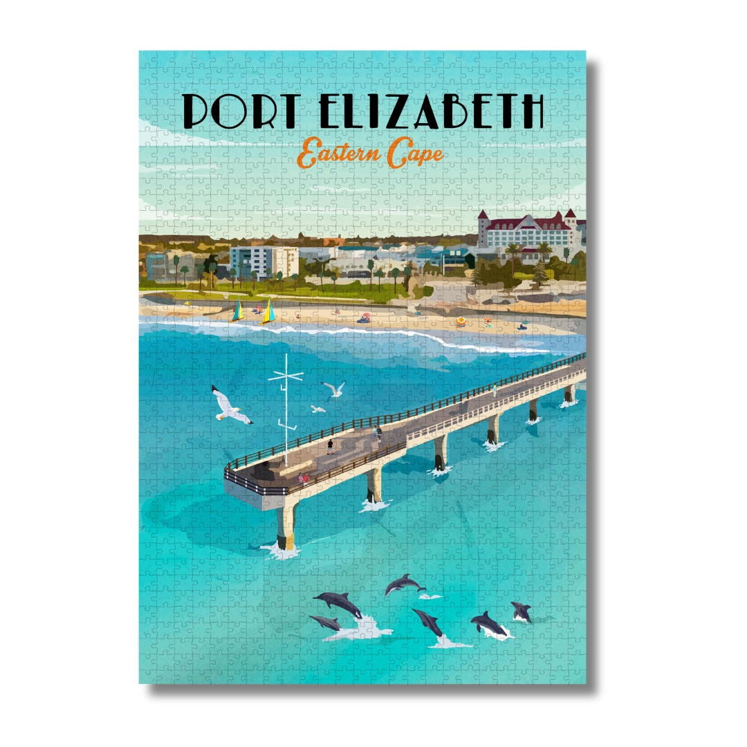 Port Elizabeth Puzzle – Roam Travel Poster Co.
